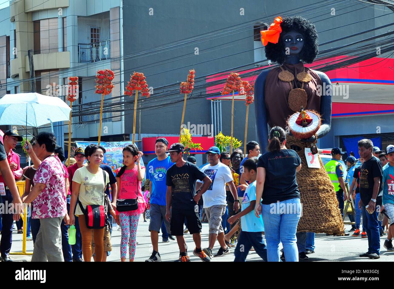 Kalibo, Philippines. 18th Jan, 2018. One of the biggest attractions of ...