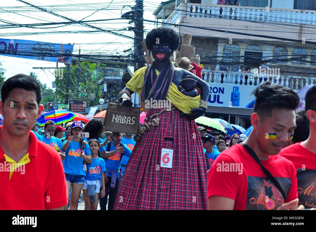 Kalibo, Philippines. 18th Jan, 2018. One of the biggest attractions of ...