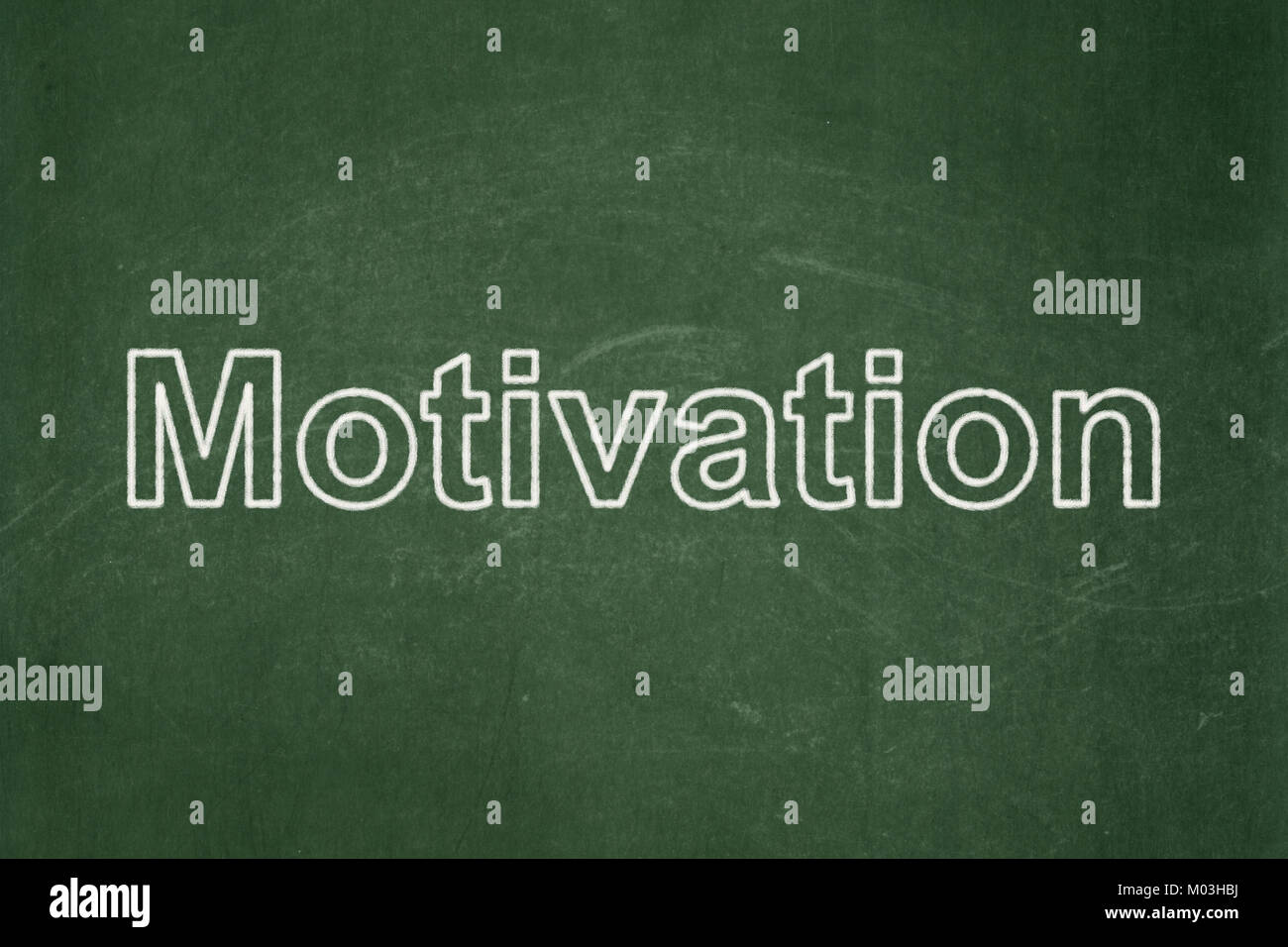 Finance concept: Motivation on chalkboard background Stock Photo - Alamy