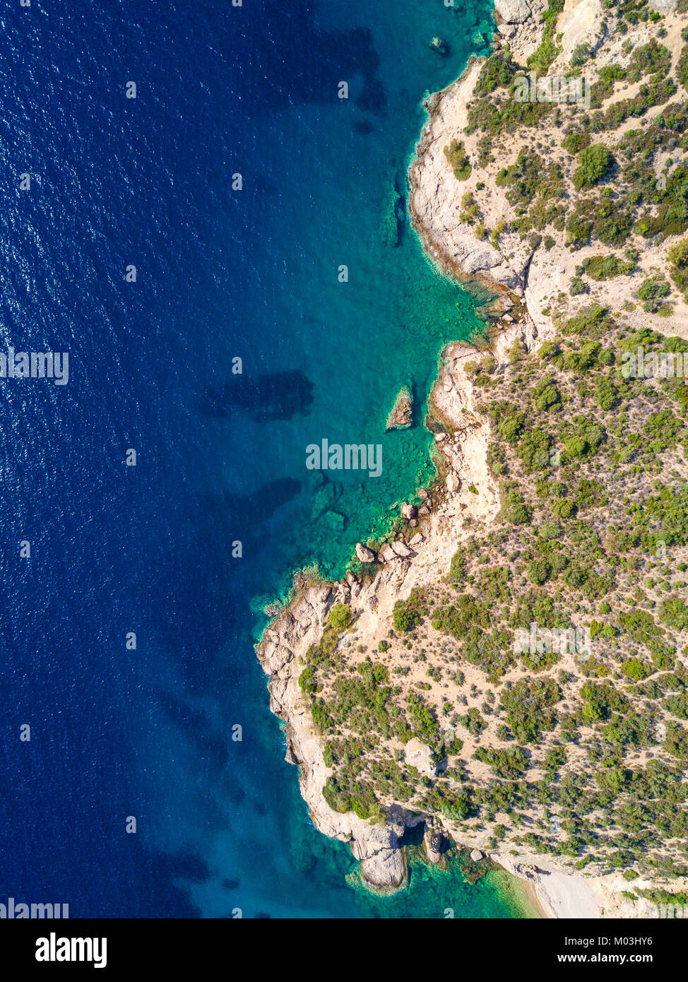 Aerial wide view seashore hi-res stock photography and images - Alamy