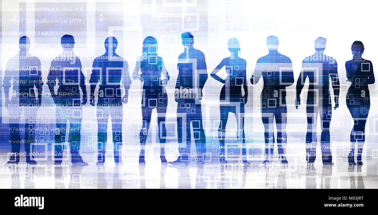 Technology or IT Professionals as a Career in Development Stock Photo ...