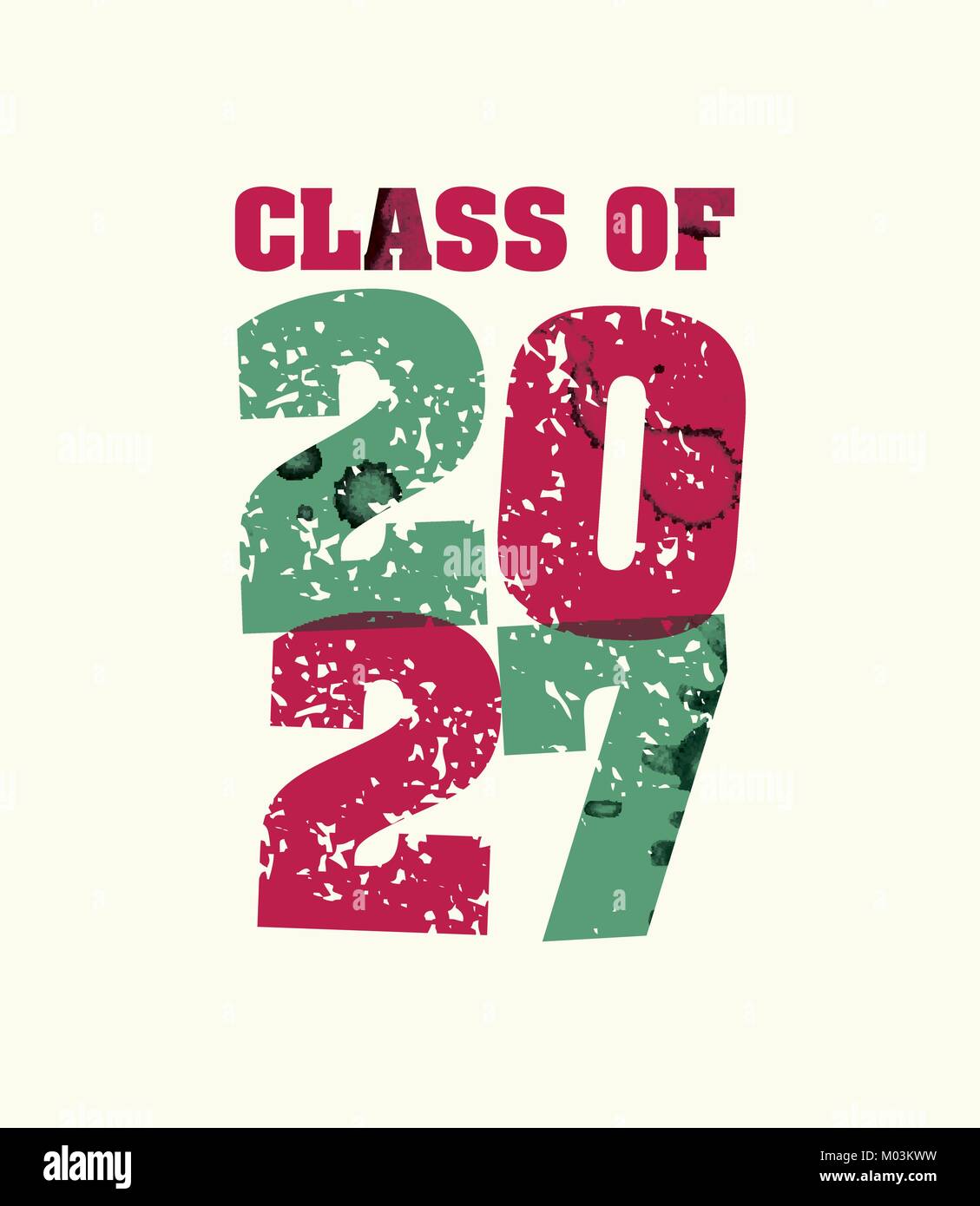 Class of 2027 Stock Vector Images - Alamy
