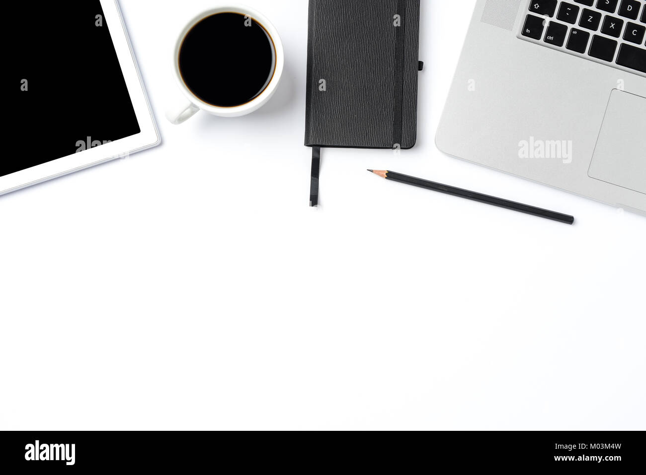 Overhead shot white smartphone hi-res stock photography and images - Alamy