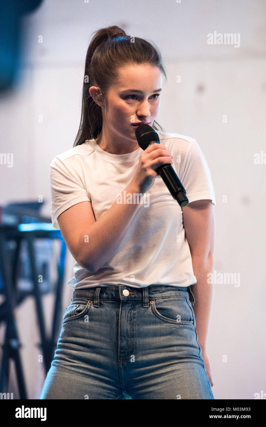 Sigrid performs during the filming of the Graham Norton Show at The ...