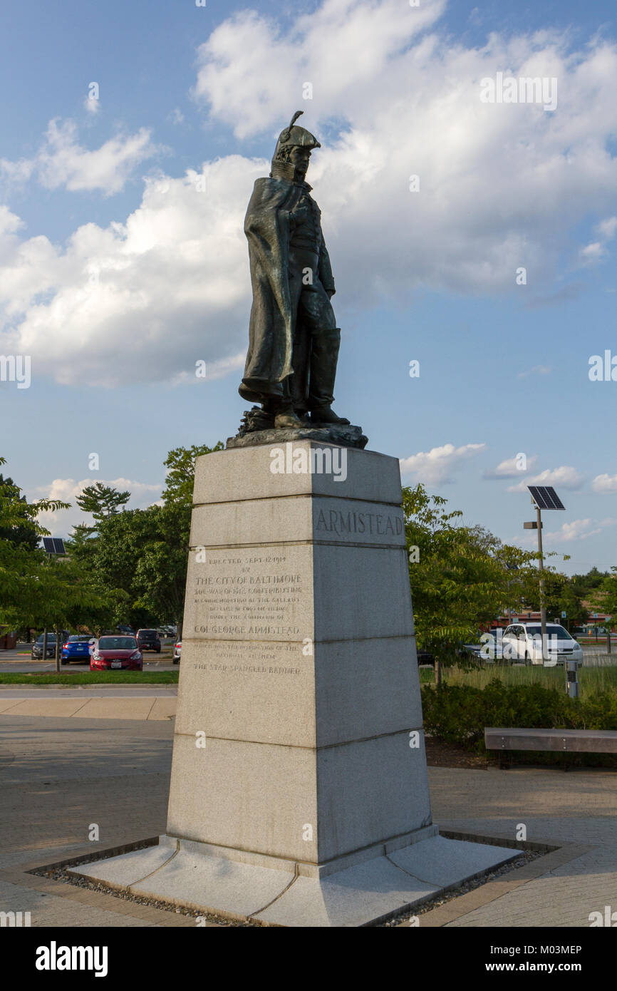 Commander of fort mchenry hi-res stock photography and images - Alamy