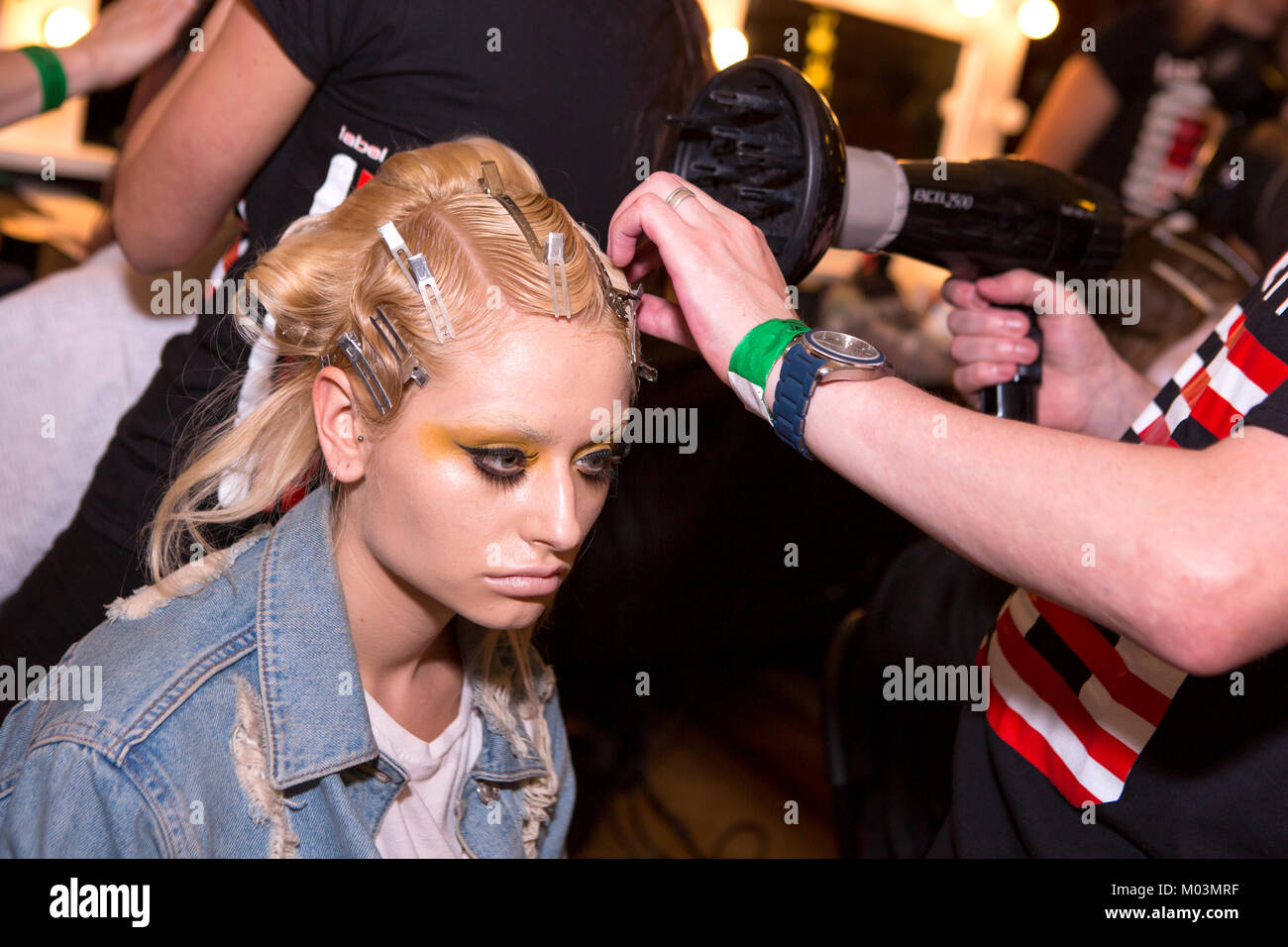 Fashion runway hair hi-res stock photography and images - Alamy