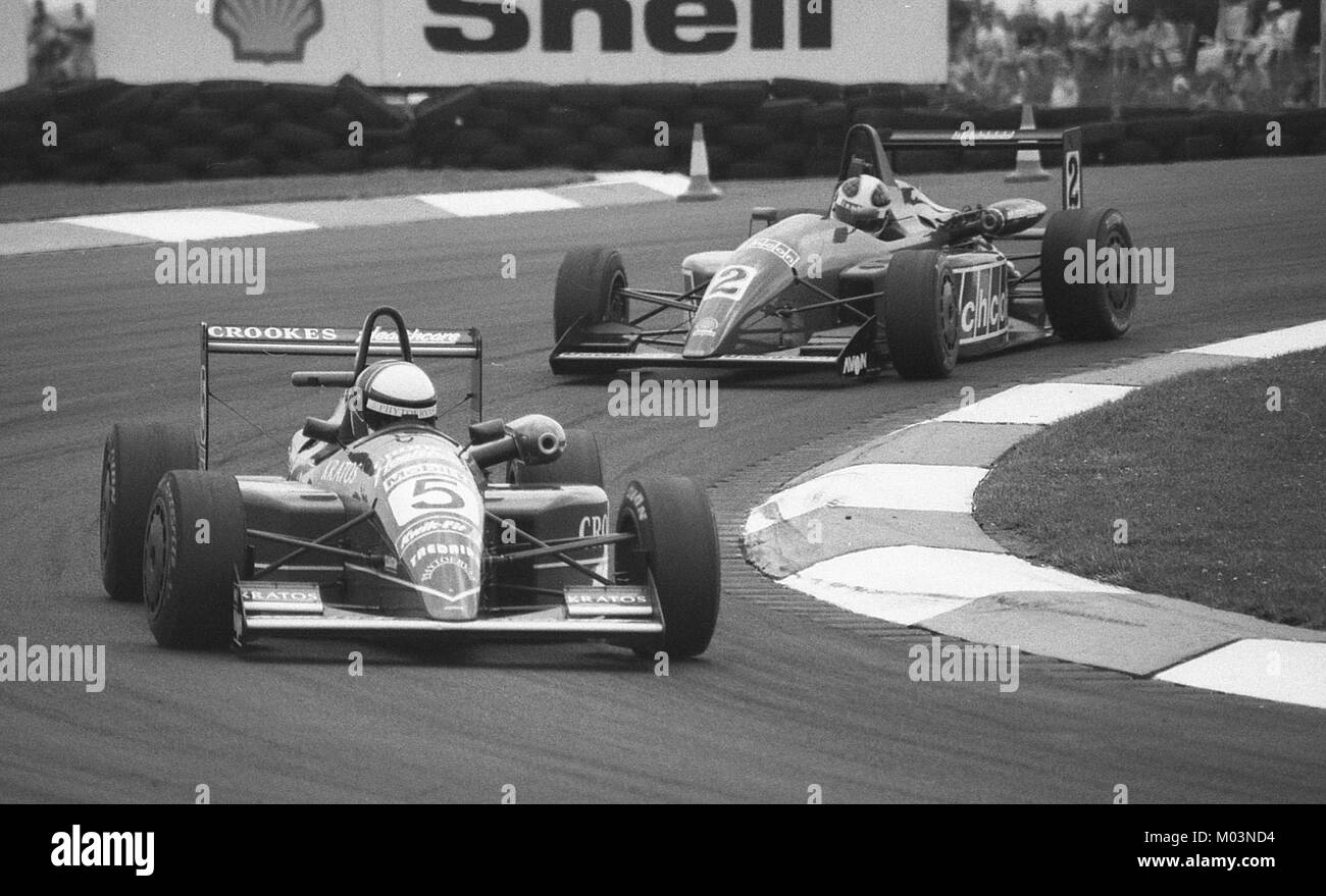 Brazilian race driver Gil de Ferran, British Formula 3, June 21st 1992 ...