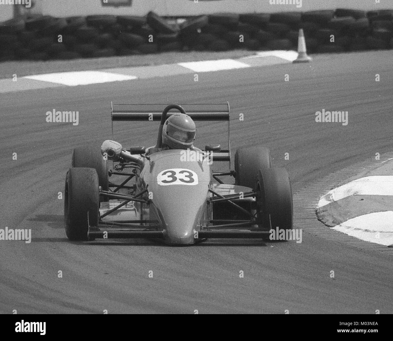 American race car driver John Lee, British Formula 3, June 21st 1992 ...