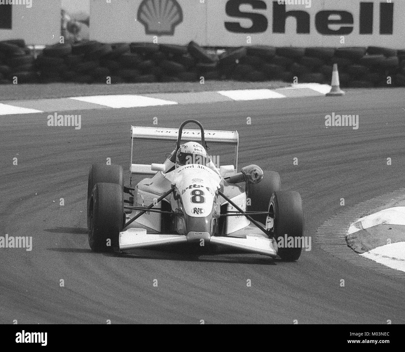 Belgian driver Philipe Adams, British Formula 3, June 21st 1992 ...