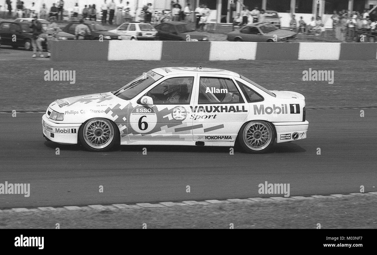Jeff Allam, Vauxhall Cavalier, British Touring Cars, 21 June 1992 ...