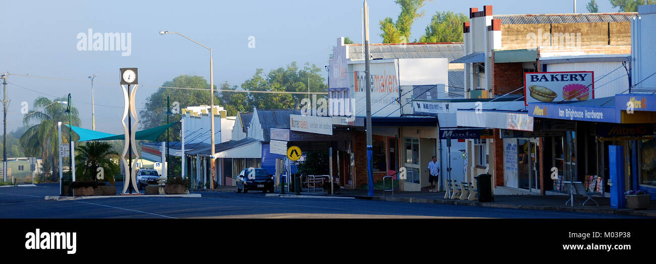 Main Street, Monto, Queenlsand, Australia Stock Photo - Alamy