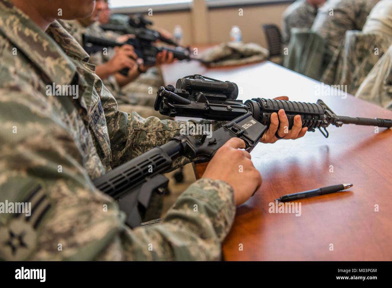 Senior Airman Aaron Goodrich from the 110th Attack Wing, Battle Creek ...