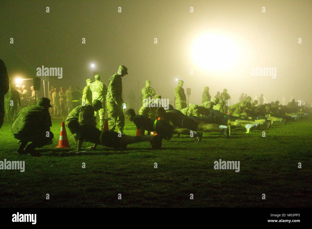Over 400 infantrymen conduct an Army Physical Fitness Test Sept. 11 ...