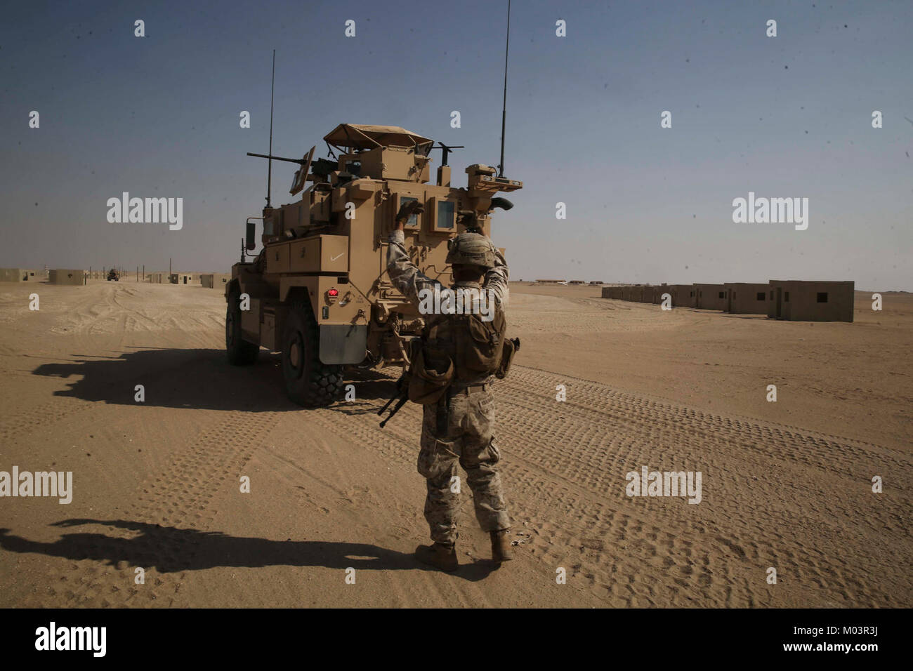 U.S. 5TH FLEET AREA OF OPERATIONS A Marine with Company A, 1st ...