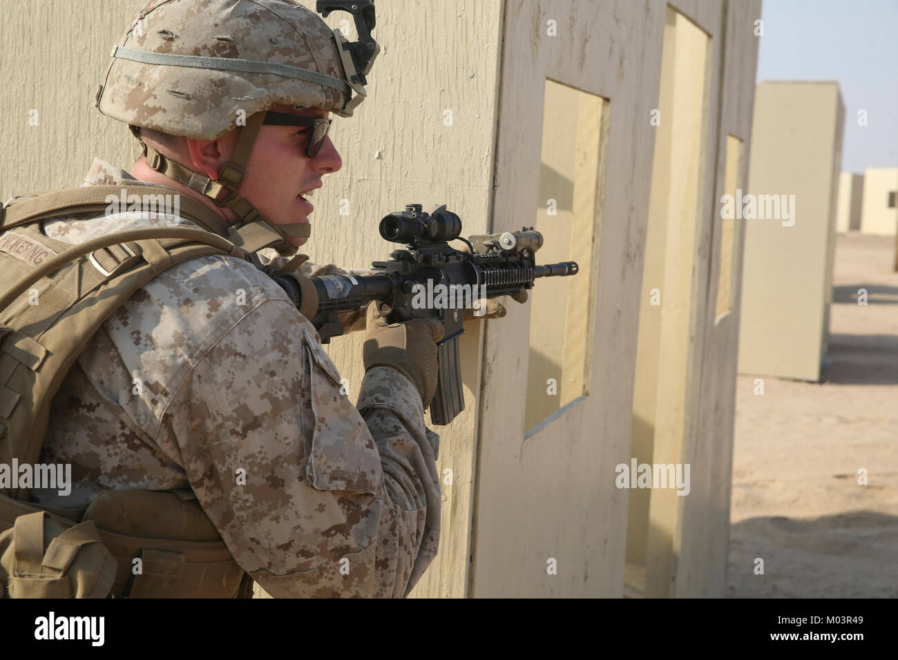 U.S. 5TH FLEET AREA OF OPERATIONS –Cpl. Jacob Pickering, a rifleman ...