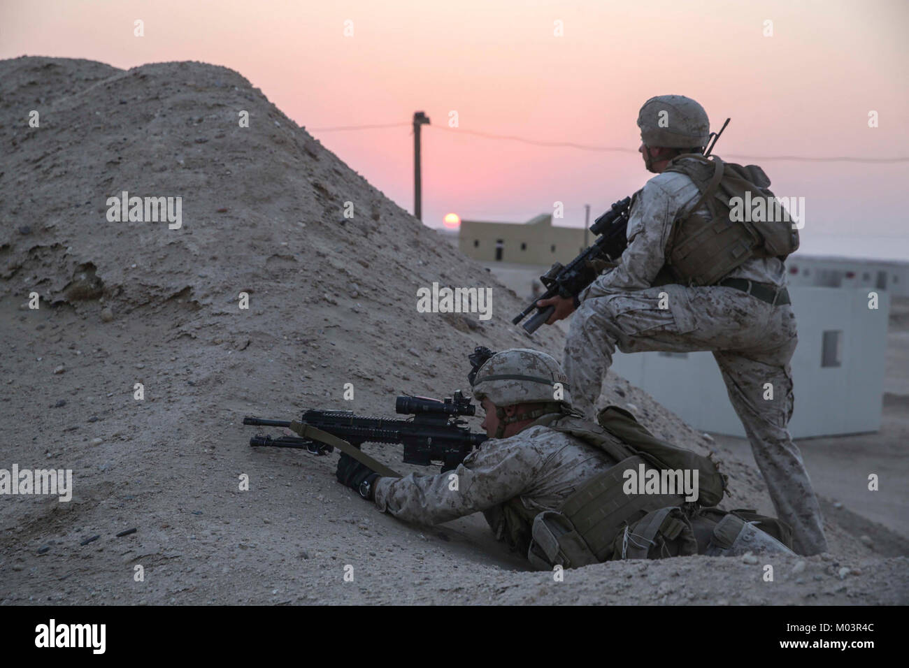 U.S. 5TH FLEET AREA OF OPERATIONS –Marines with Company A, 1st ...