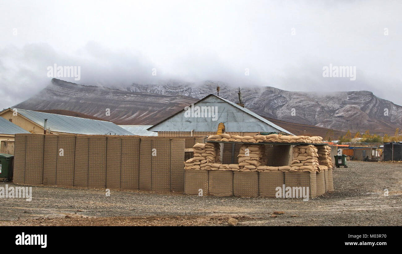 Snow covered mountains near Gardez, Paktiya Province, Afghanistan Stock ...