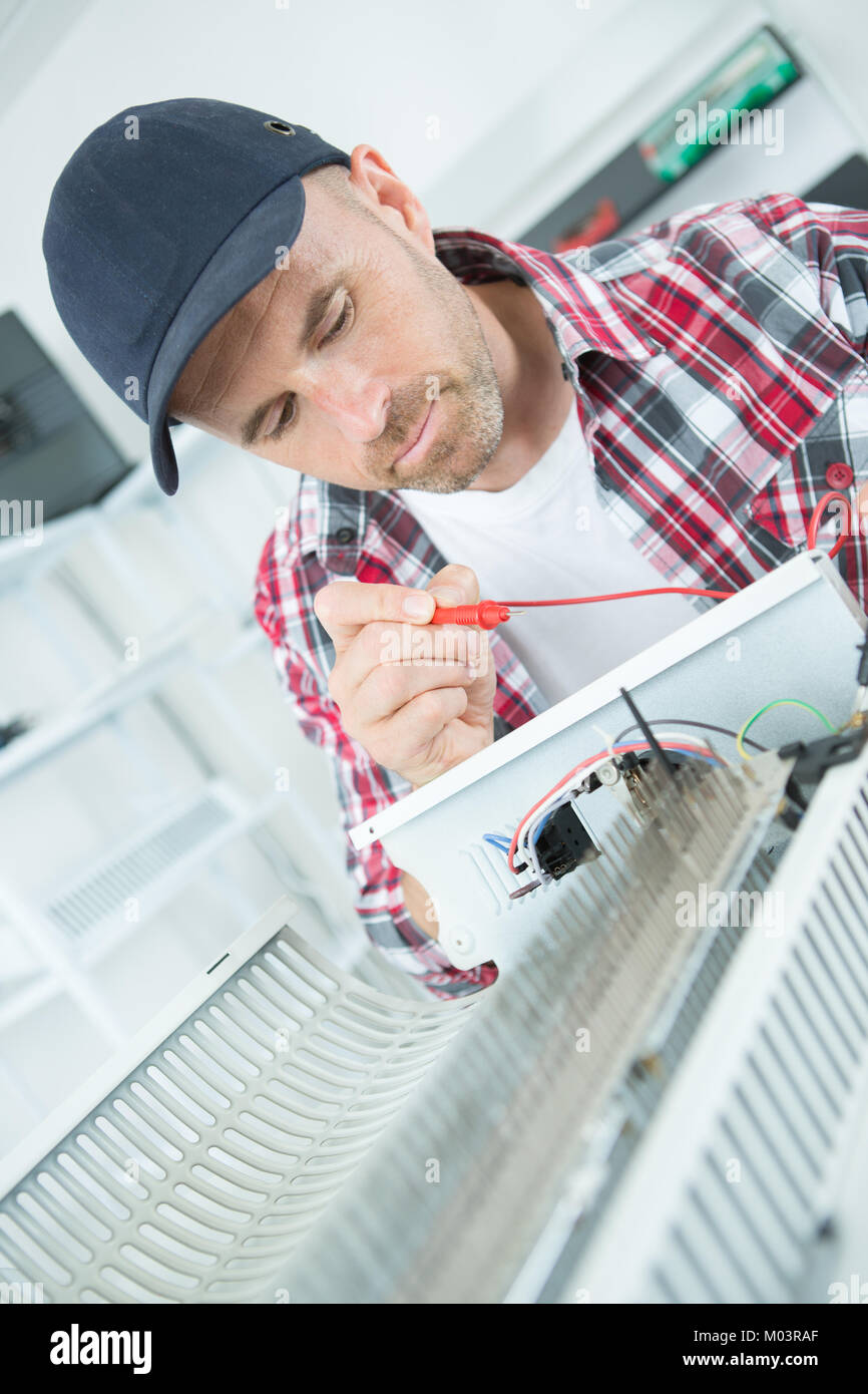 Repairing radiator hi-res stock photography and images - Alamy
