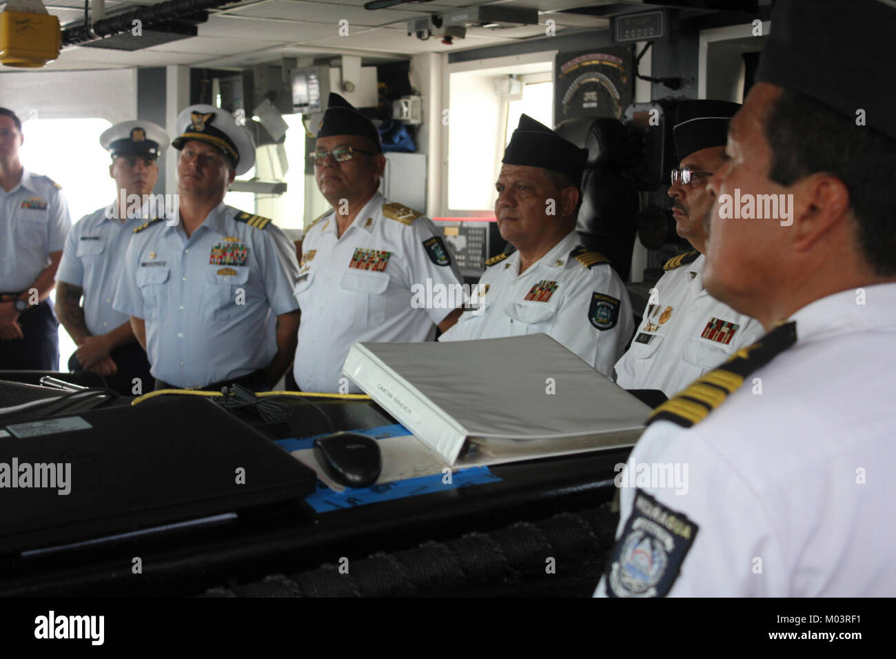 The Coast Guard Cutter Mohawk crew hosts the Chief of Naval Operations ...