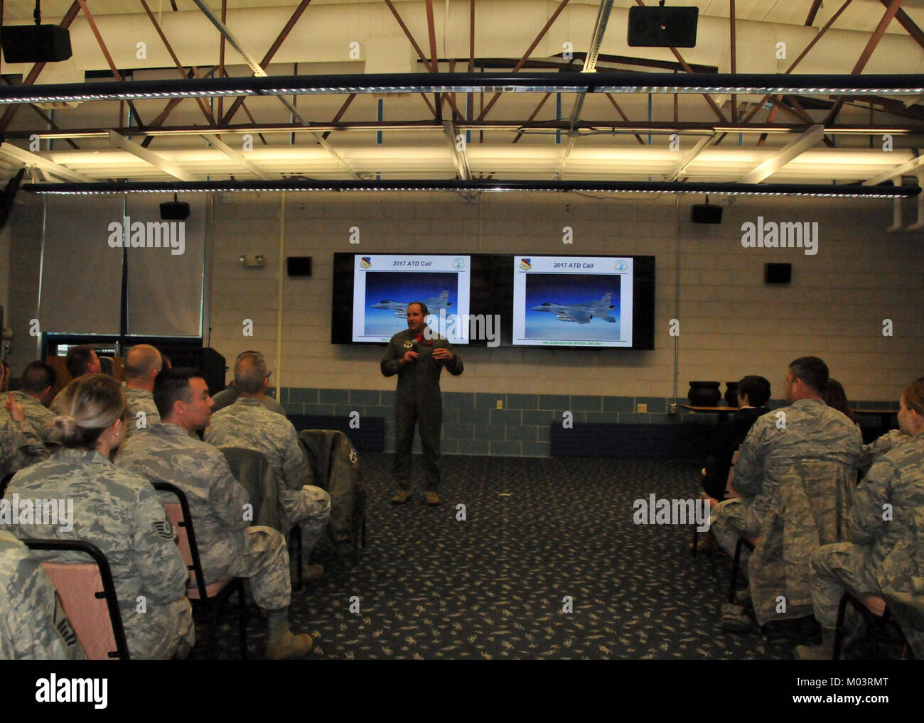 The 104th Fighter Wing held their annual All Call for the full-time ...