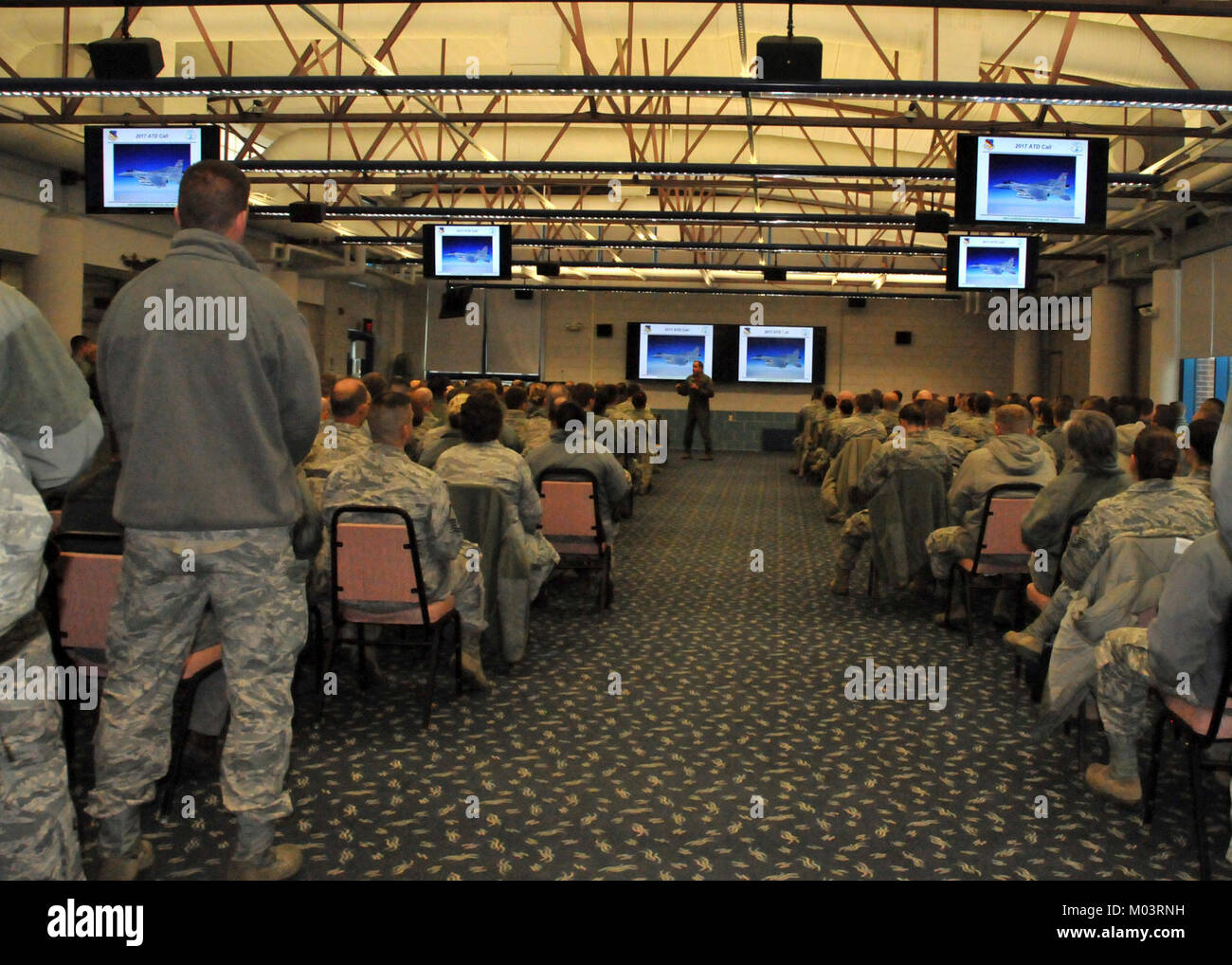 The 104th Fighter Wing held their annual All Call for the full-time ...