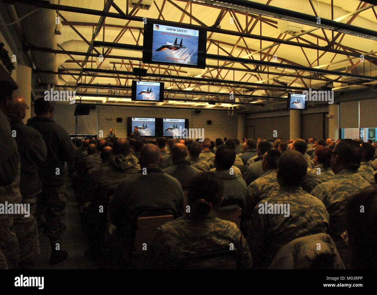 The 104th Fighter Wing held their annual All Call for the full time ...