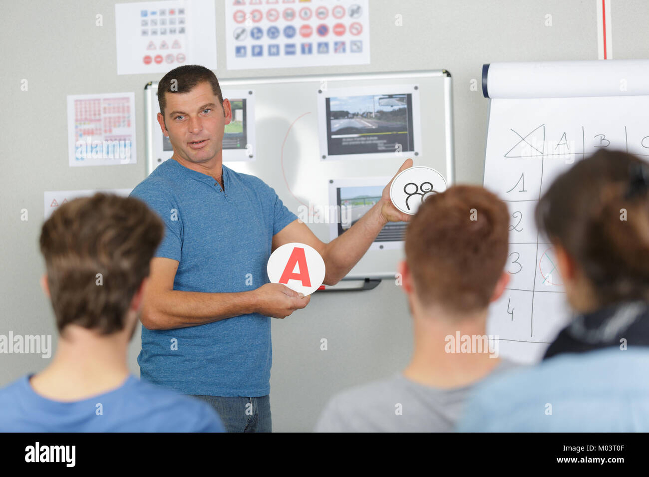 Beginner driving sign hi-res stock photography and images - Alamy