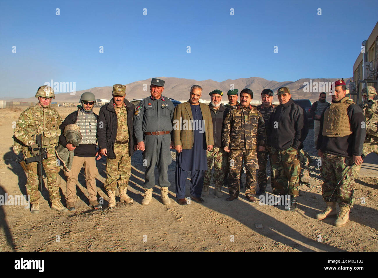Task Force Southeast leaders, including Military and Police Advisor ...