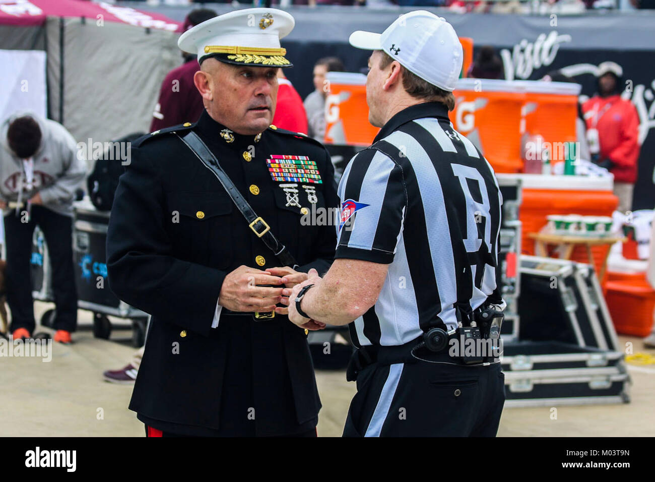 Brigadier General Austin E. Renforth, commanding general of Marine ...