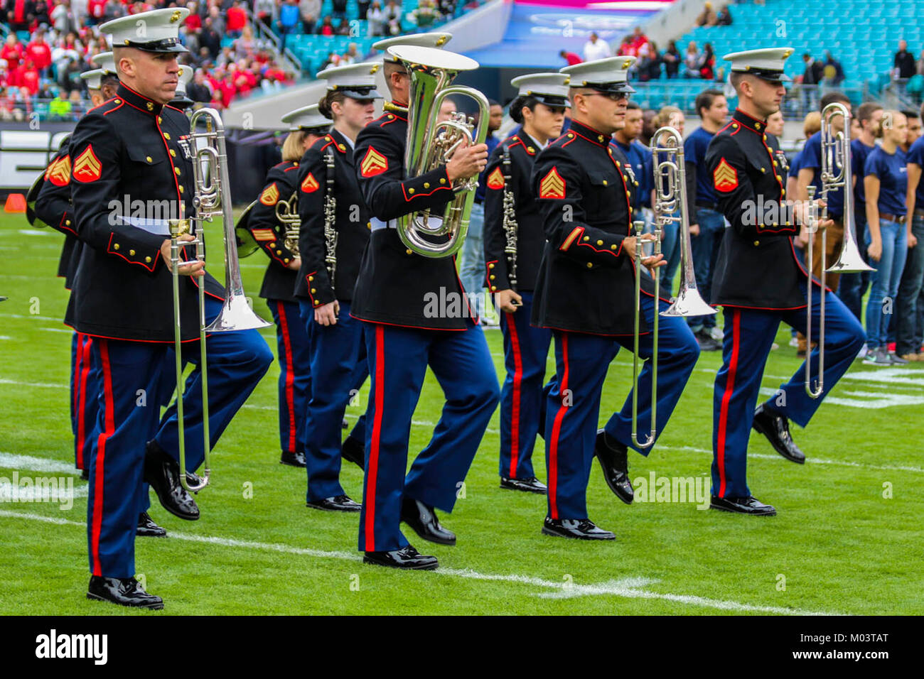 Parris island marine band hi-res stock photography and images - Alamy