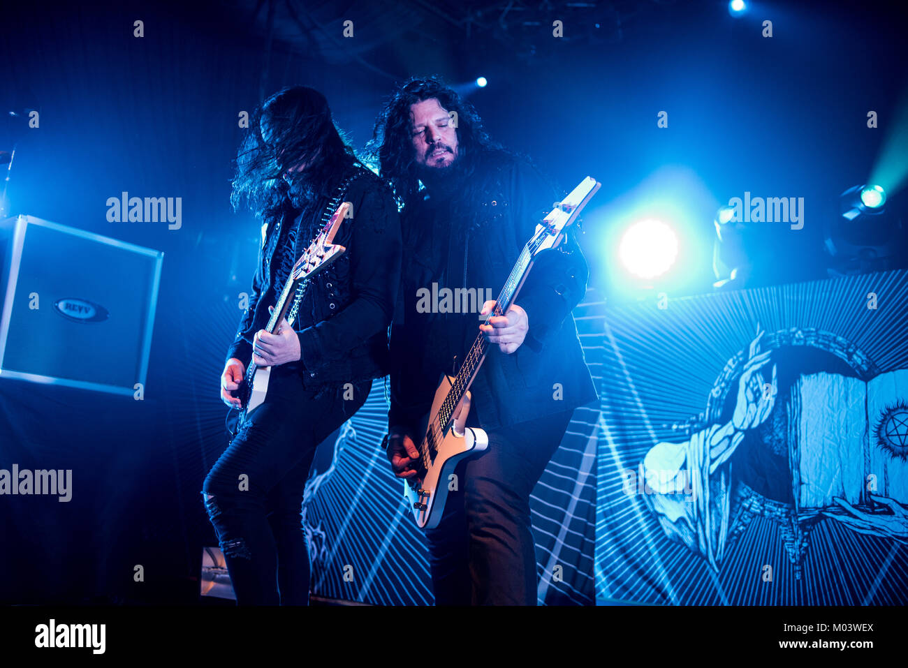Milan, Italy. 17th January, 2018. Sharlee D'Angelo performs with Arch ...