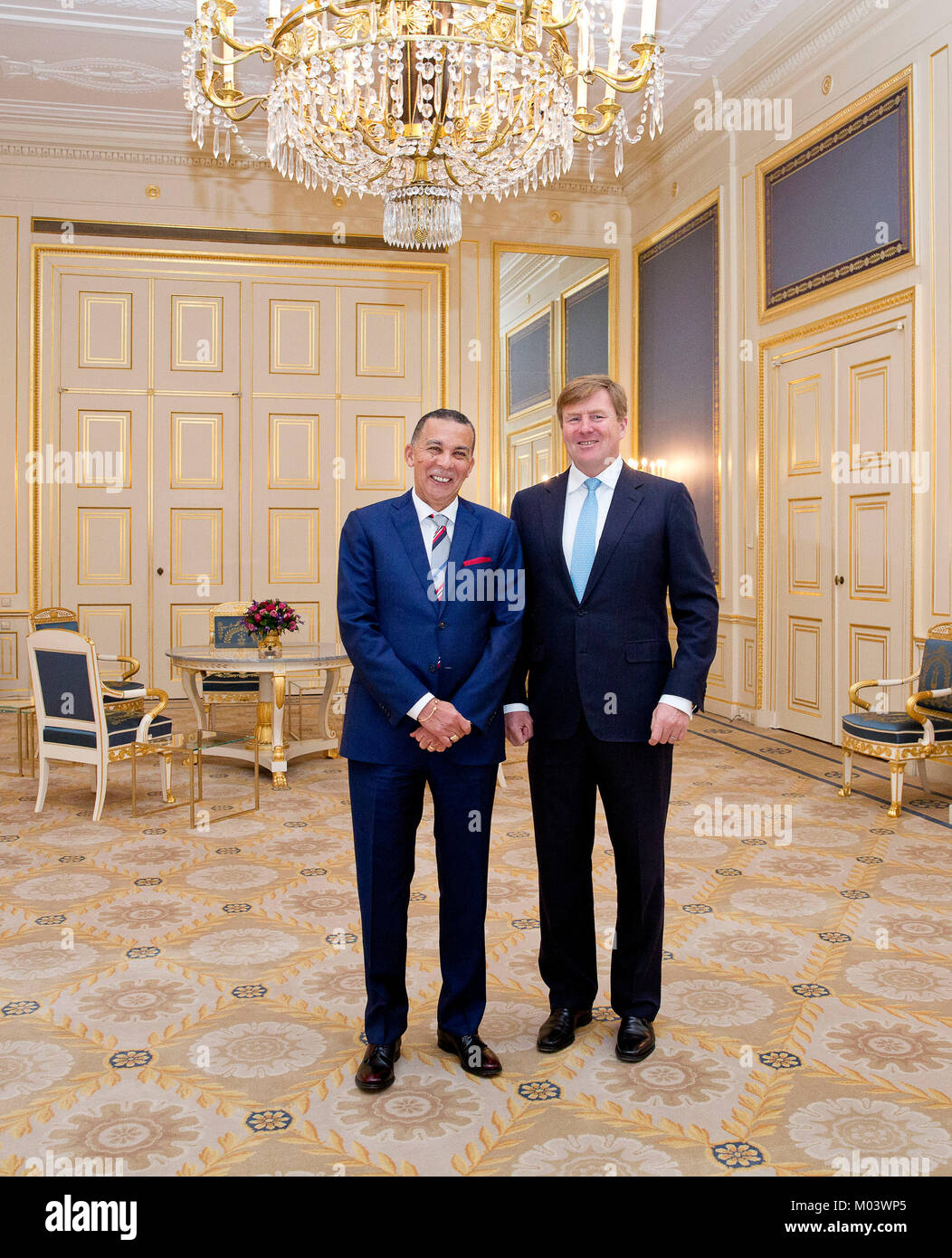 The Hague, Netherlands. January 18, 2018King Willem-Alexander of The ...
