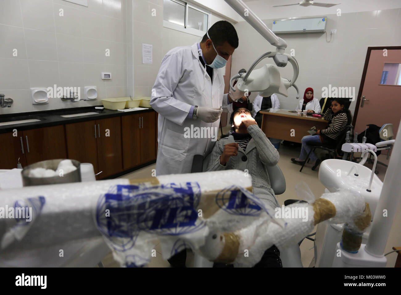 Gaza City, Gaza Strip, Palestinian Territory. 18th Jan, 2018. A ...