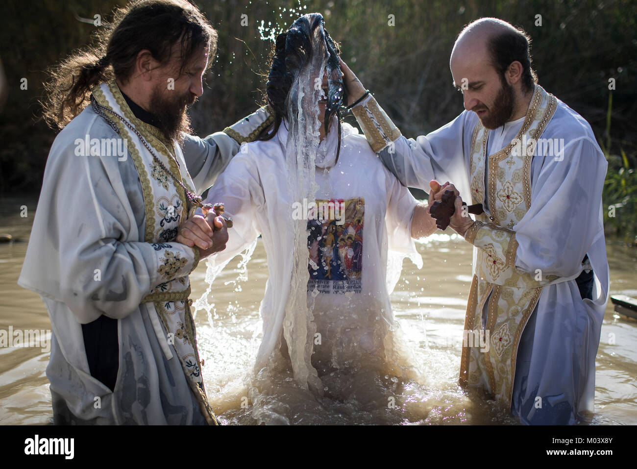 Jordan River Valley, near Jericho, the Palestinian Territories, 18 ...