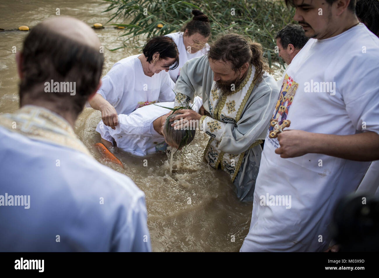 Jordan River Valley, near Jericho, the Palestinian Territories, 18 ...