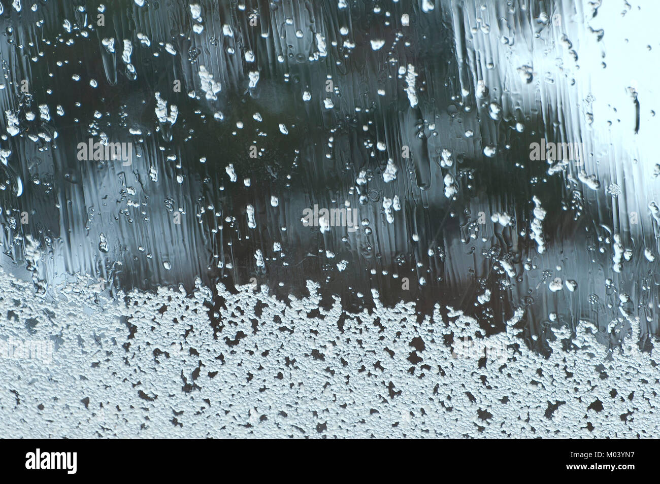 A hail shower falls on hi-res stock photography and images - Alamy