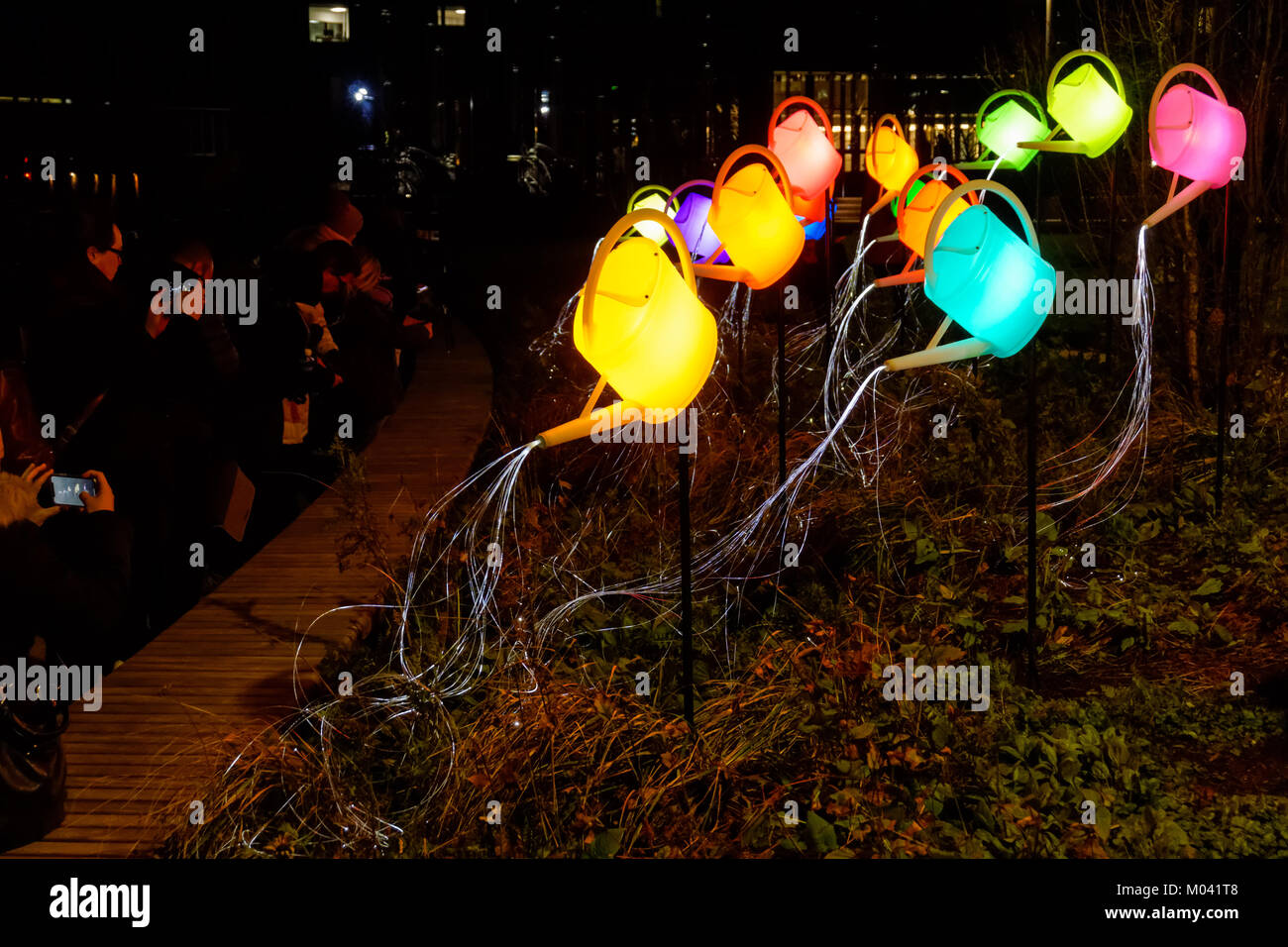 The Lumiere London Light Festival, London, England, United Kingdom, UK ...