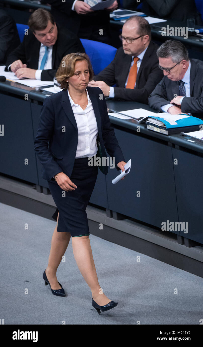 Berlin, Germany. 18th Jan, 2018. Beatrix von Storch of the Alternative ...