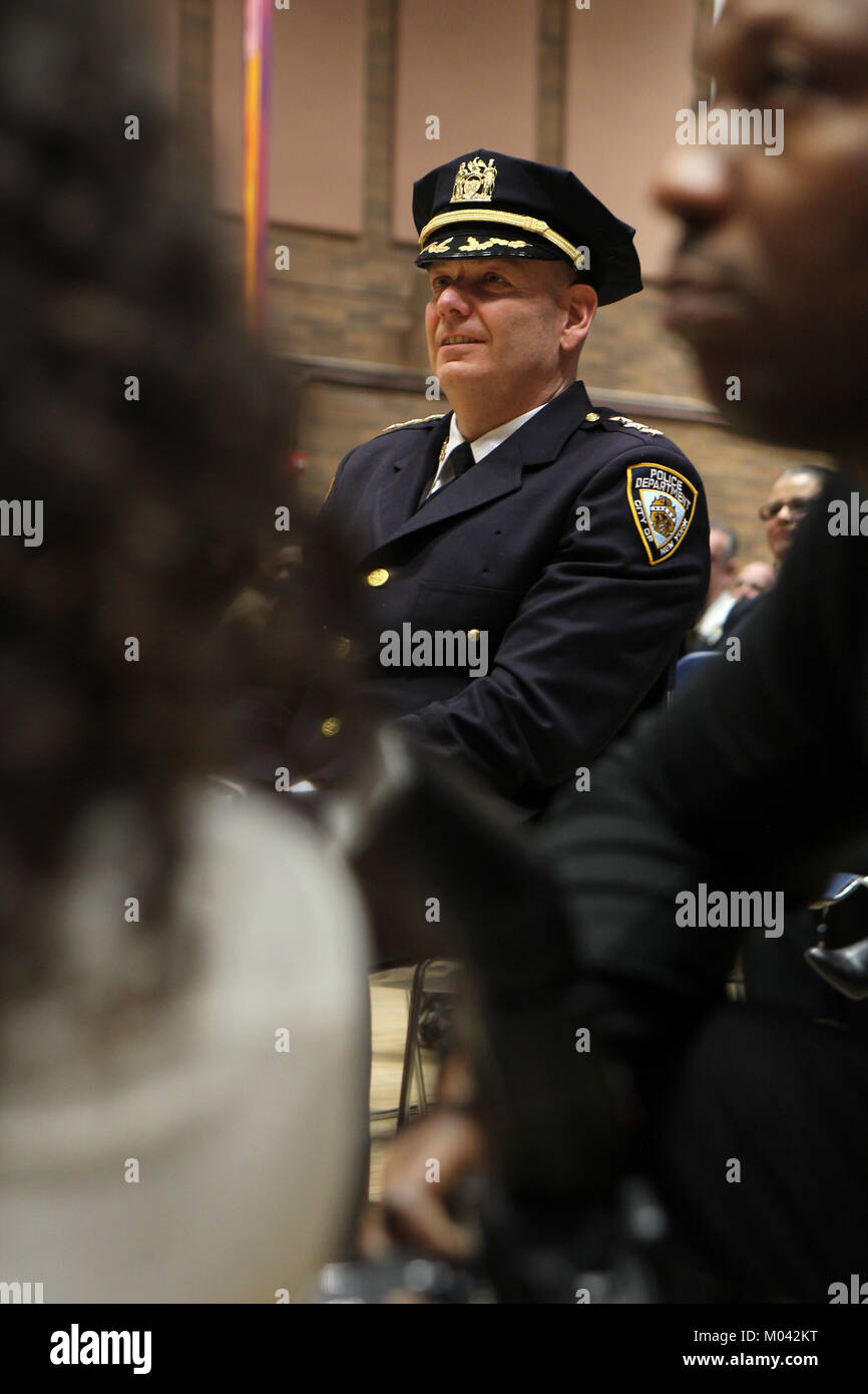 New York, NY, USA. 18th Jan, 2018. Newly appointed NYPD Chief of ...