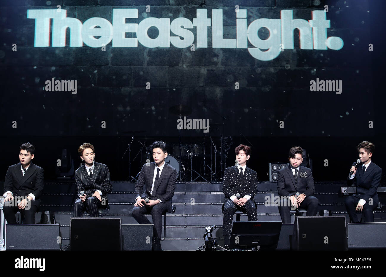 19th Jan, 2018. S. Korean boy group The East Light South Korean boy ...