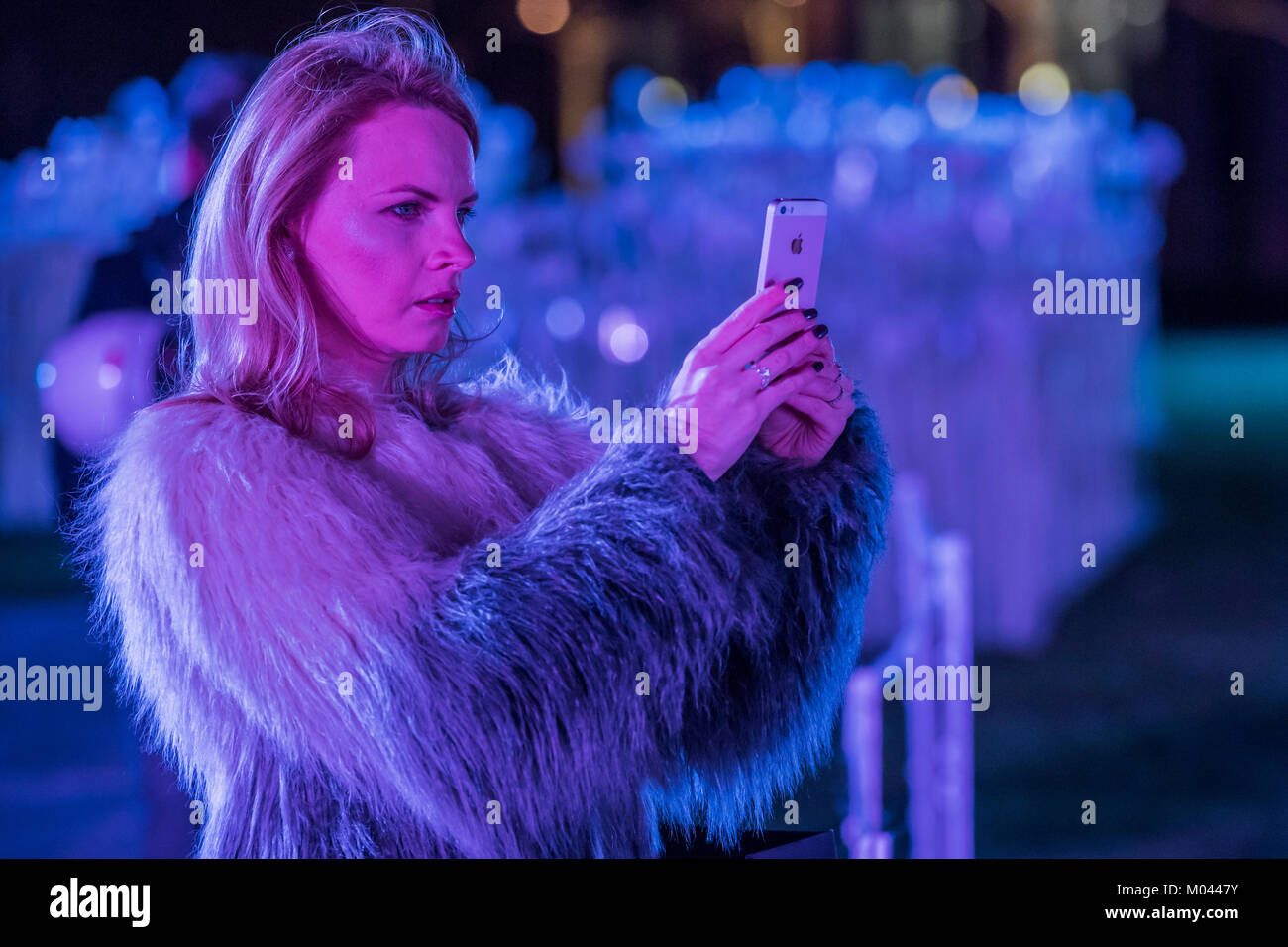 London, UK. 18th Jan, 2018. ENTRE LES RANGS by Rami Bebawi/KANVA ...