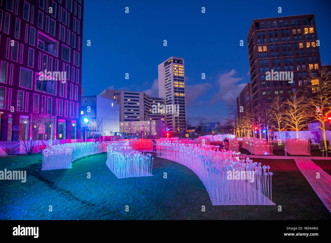 London, UK. 18th Jan, 2018. ENTRE LES RANGS by Rami Bebawi/KANVA ...