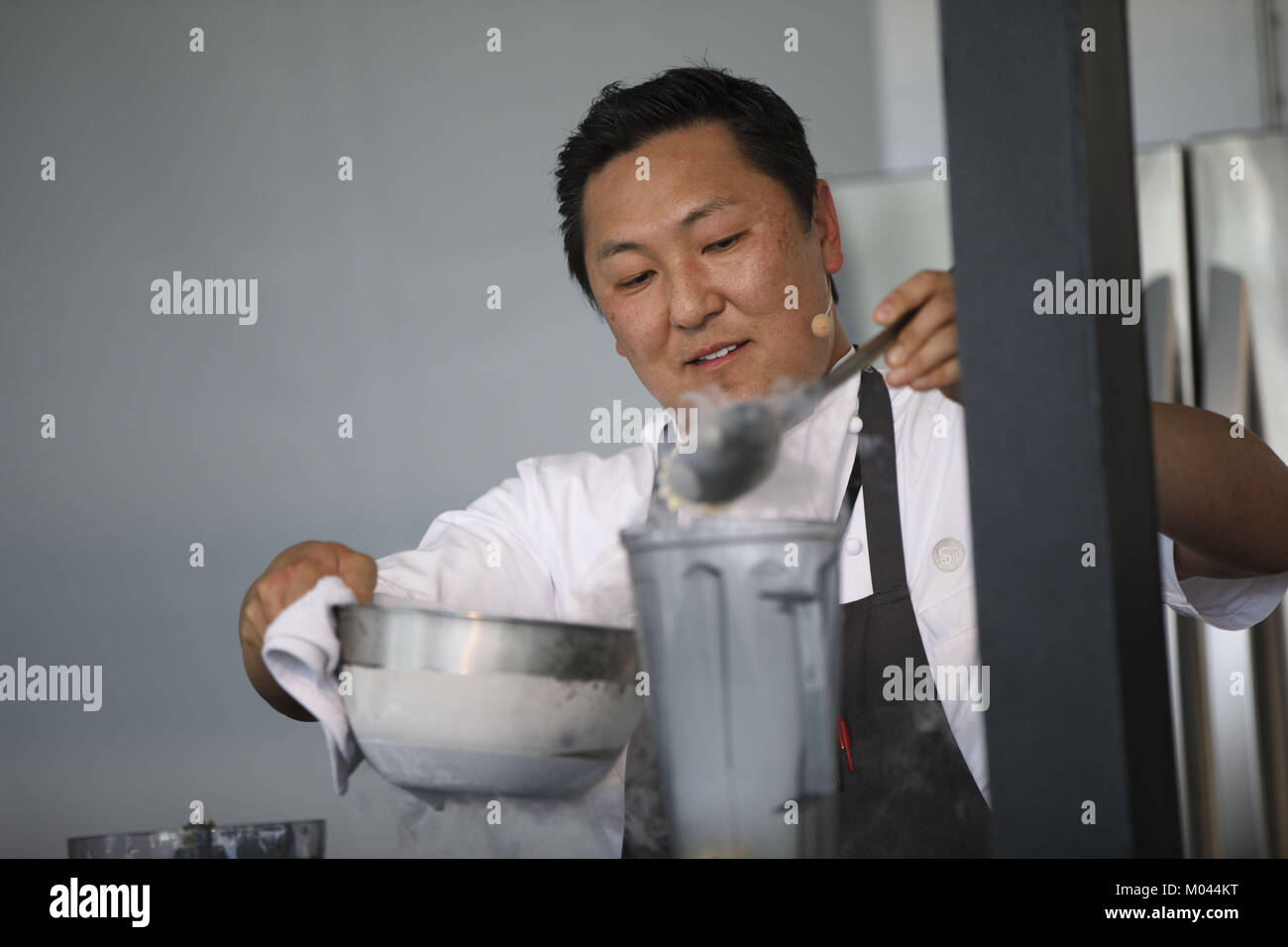 Los Angeles, CA, USA. 2nd Sep, 2017. Chef Sang Yoon of Lukshon and ...