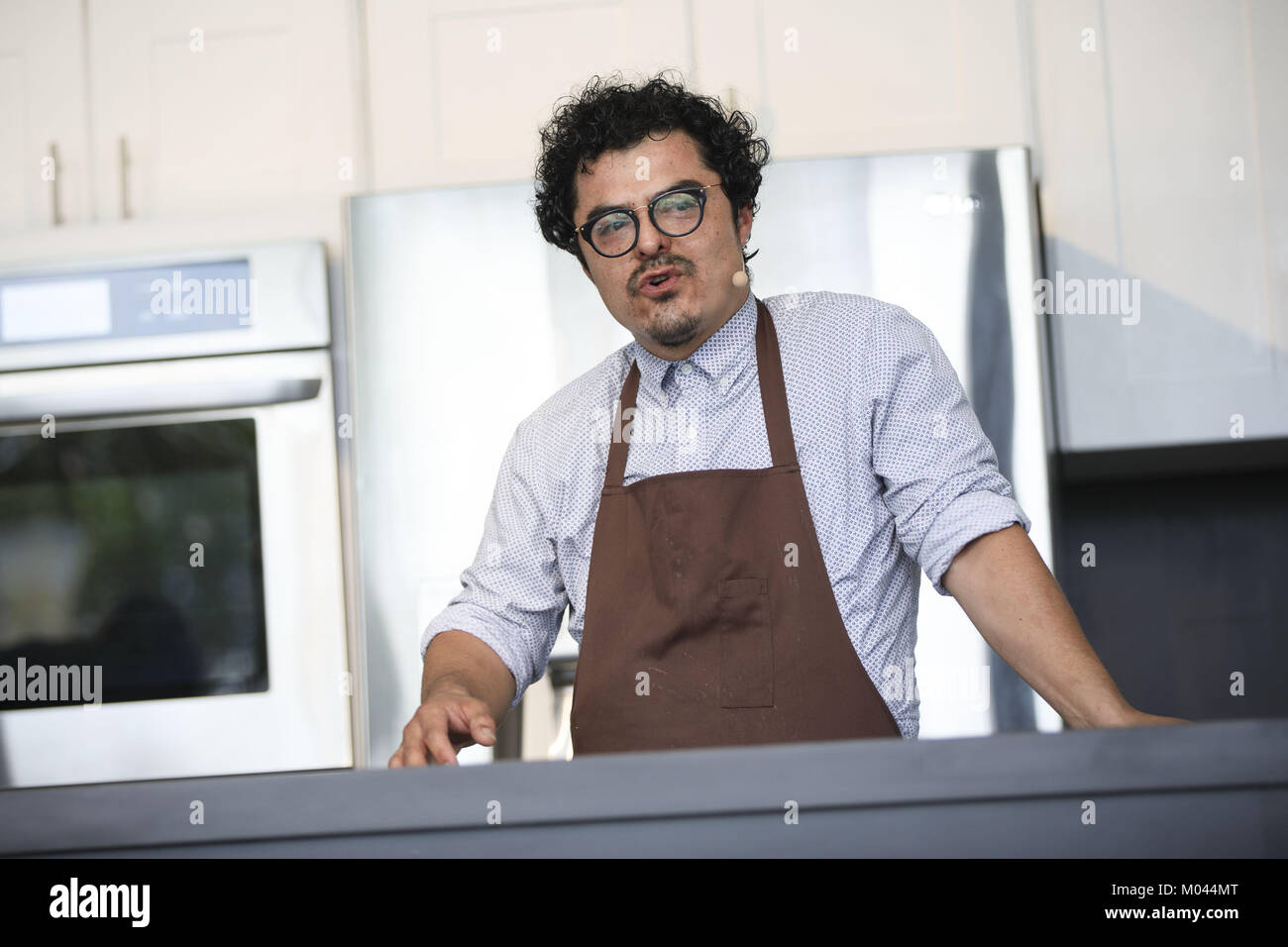 Los Angeles, CA, USA. 2nd Sep, 2017. Chef Carlos Salgado of Taco Maria ...