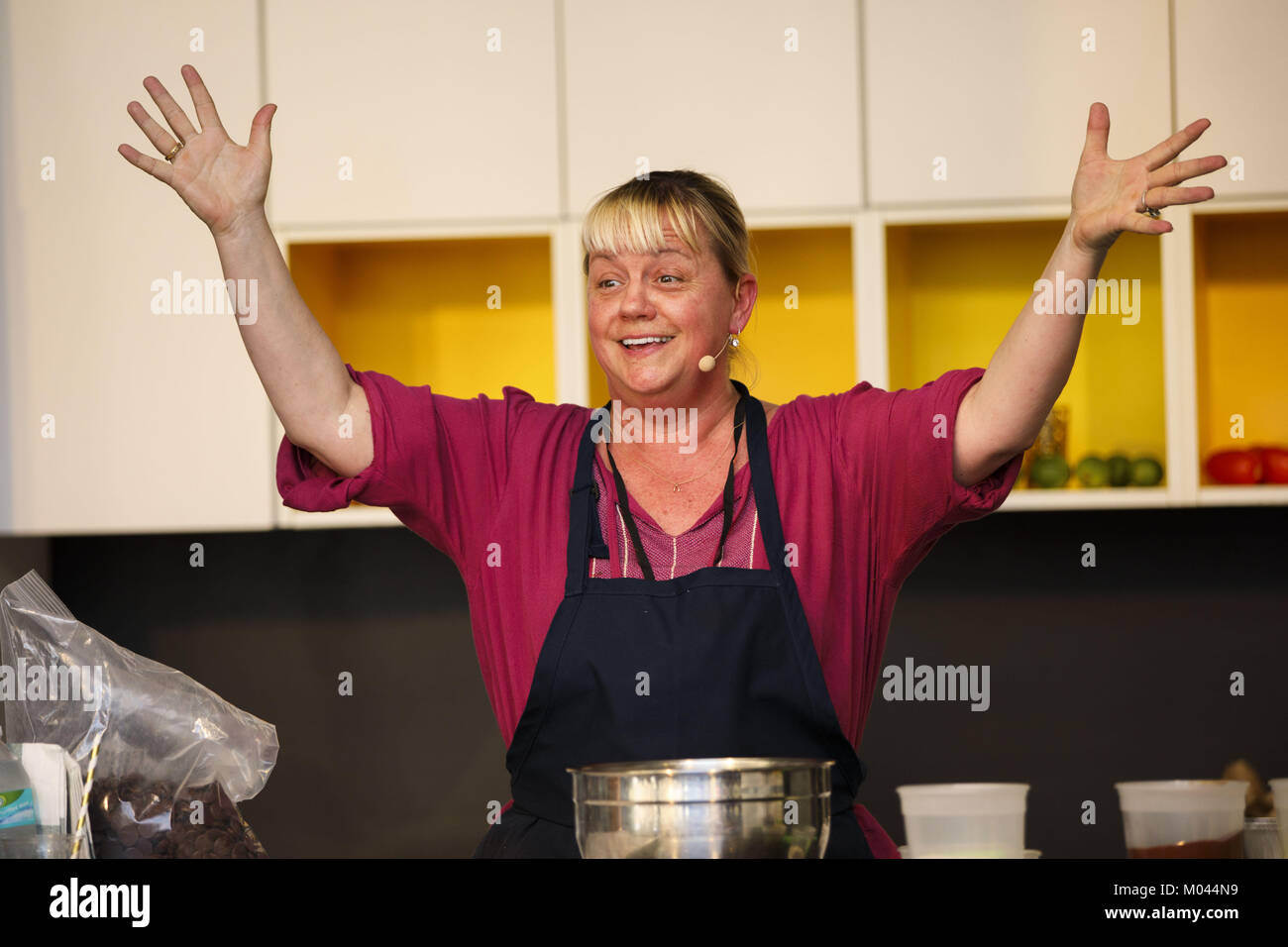 Los Angeles, CA, USA. 3rd Sep, 2017. Sherry Yard of Tuck Room Tavern ...