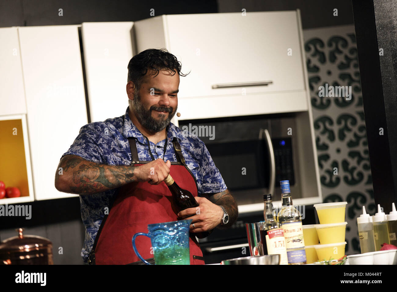 Los Angeles, CA, USA. 3rd Sep, 2017. Chef Wes Avila (Guerilla Tacos ...