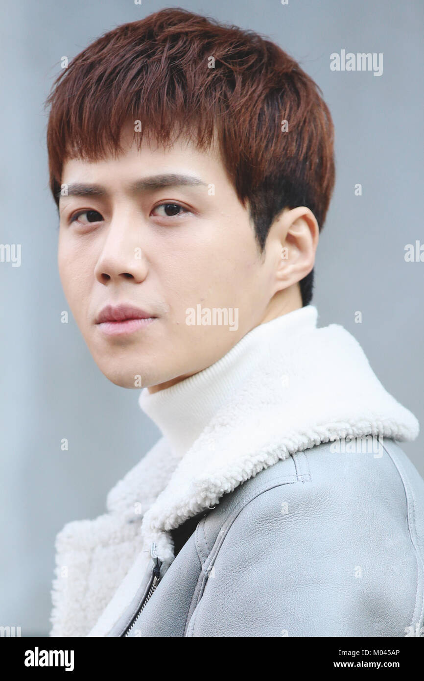 19th Jan, 2018. S. Korean actor Kim Sun-ho South Korean actor Kim Sun ...