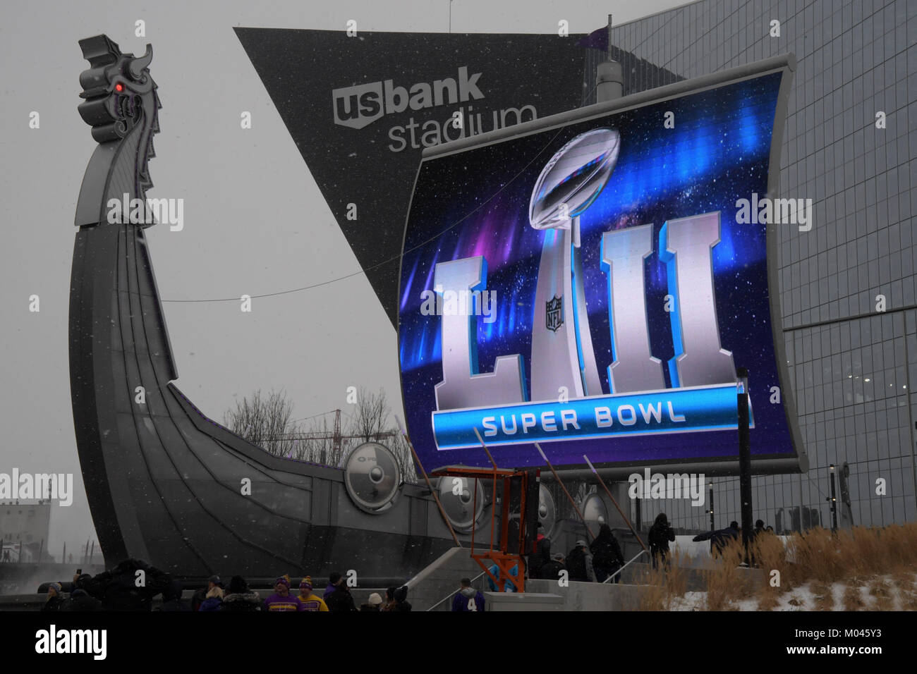 Minneapolis, United States. 14th Jan, 2018. General overall view of U.S ...