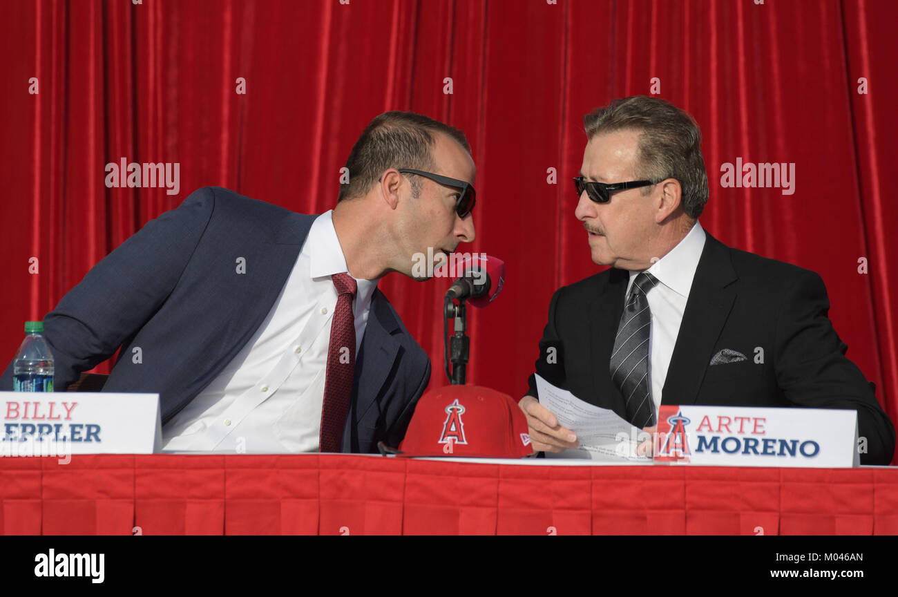 Anaheim, United States. 09th Dec, 2017. Los Angeles Angels general ...