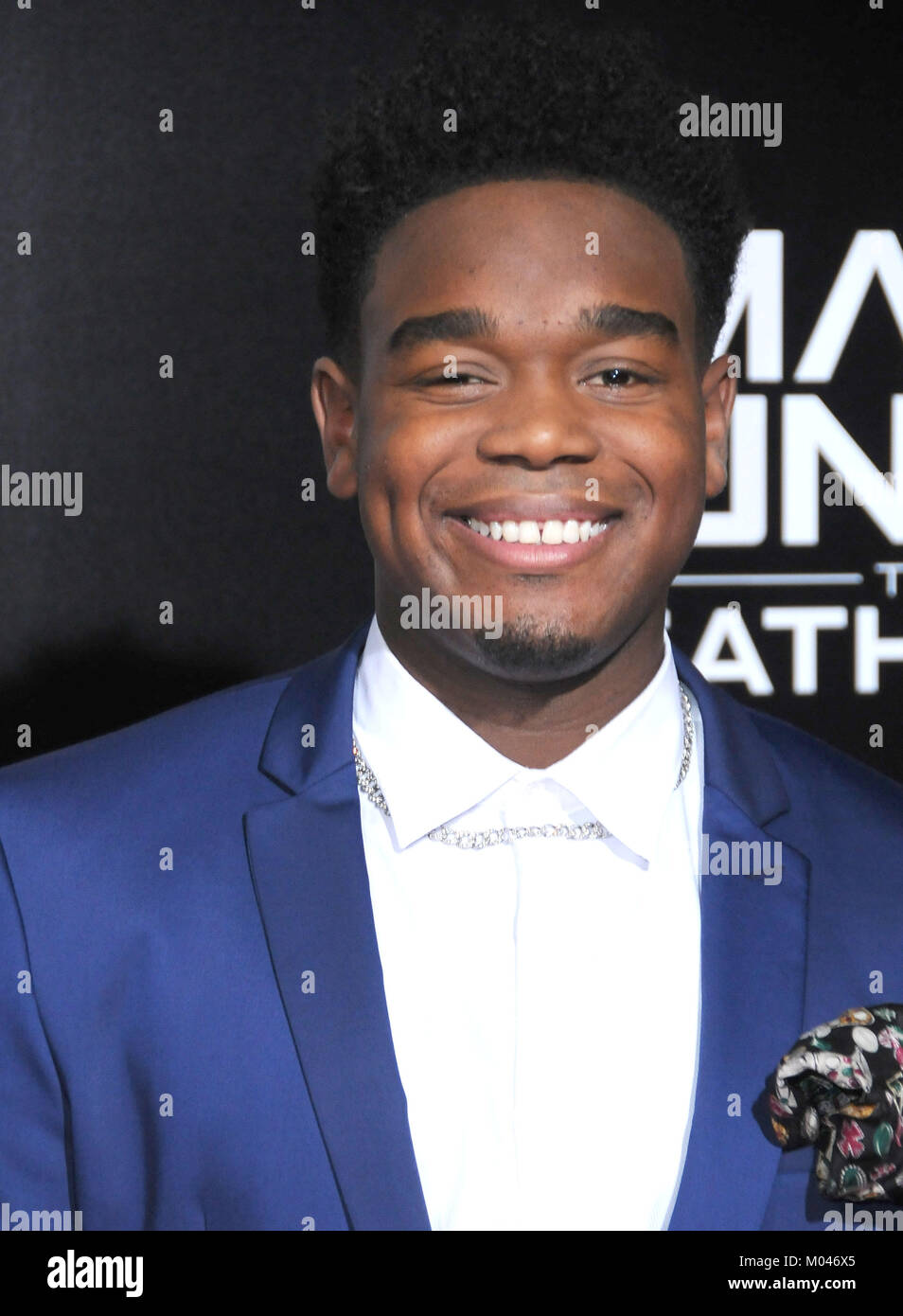 Los Angeles, California, USA. 18th Jan, 2018. Actor Dexter Darden ...